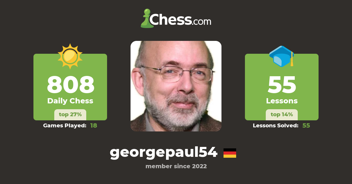 georgepaul54 - Chess Profile - Chess.com