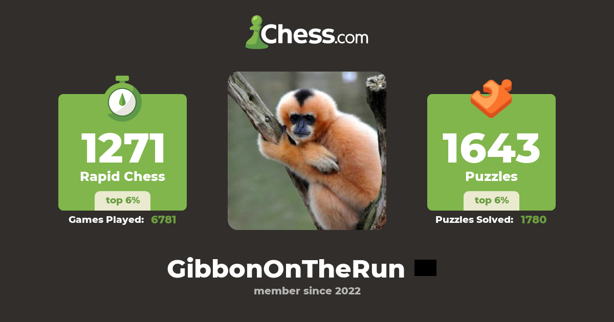 Gibson Runner (GibbonOnTheRun) - Chess Profile - Chess.com