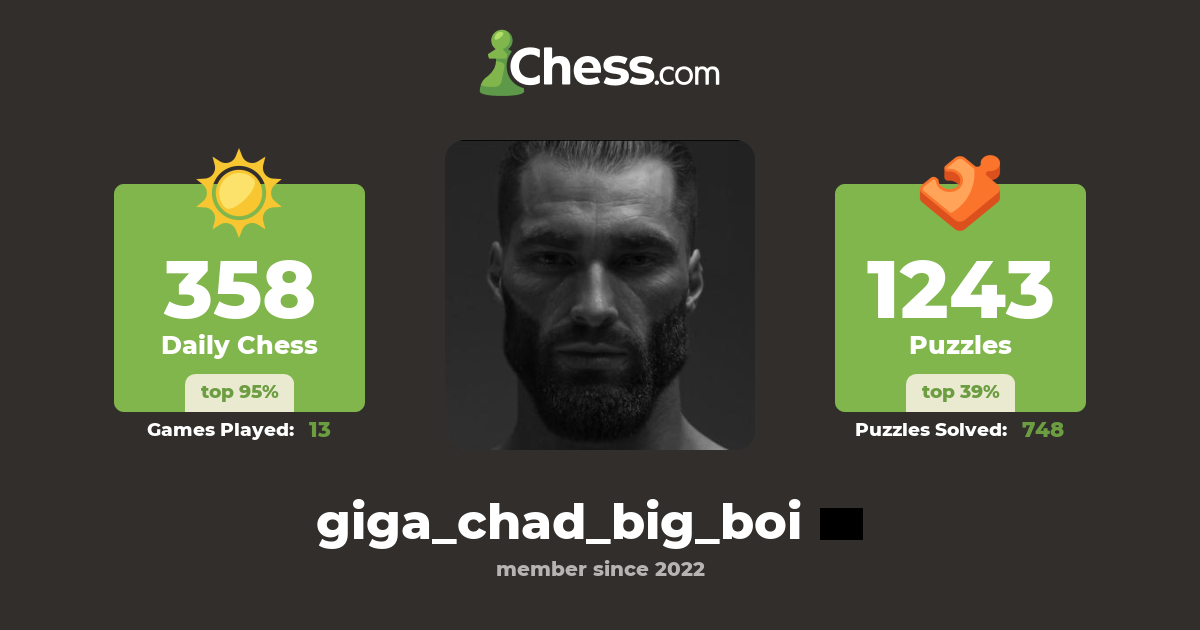 giga_chad_big_boi - Chess Profile - Chess.com