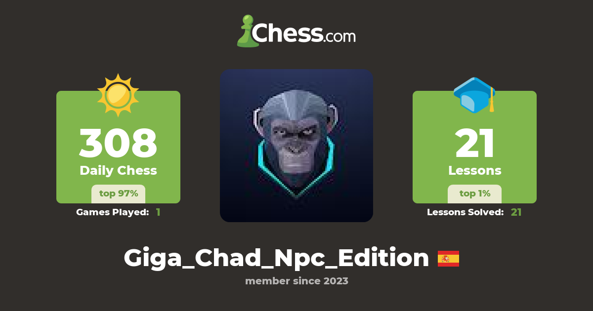 Lucifer r (Giga_Chad_Npc_Edition) - Chess Profile - Chess.com