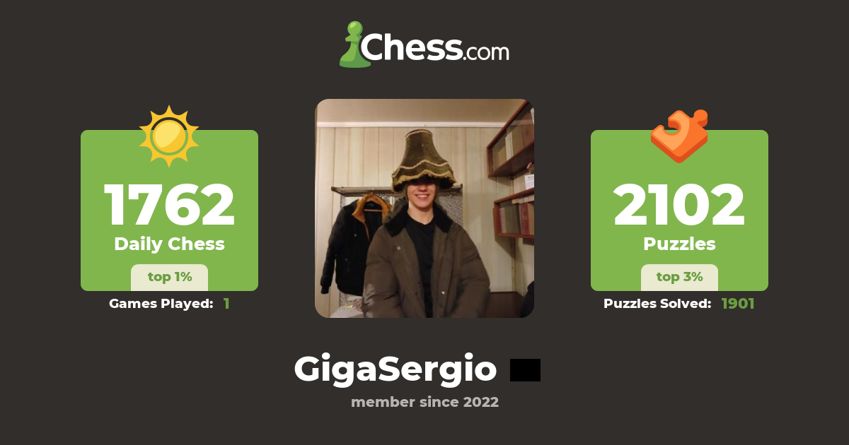 Сергей Швагер (GigaSergio) - Chess Profile - Chess.com