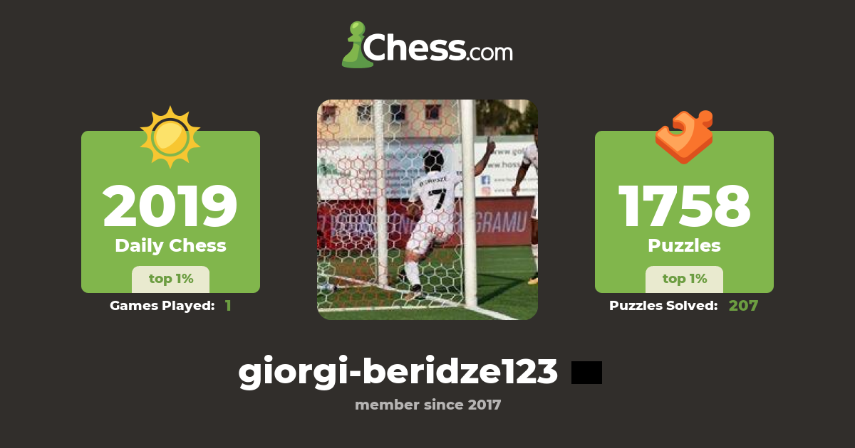 Giorgi Beridze (giorgi-beridze123) - Chess Profile - Chess.com