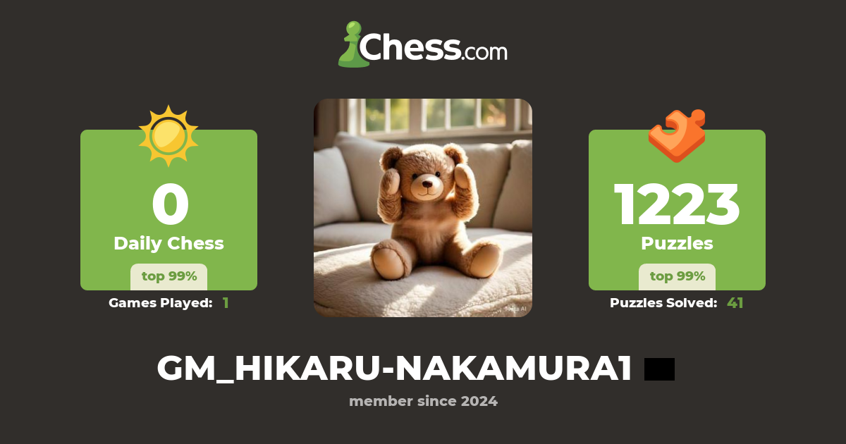 Ayaan Khurram (GM_HIKARU-NAKAMURA1) - Chess Profile - Chess.com