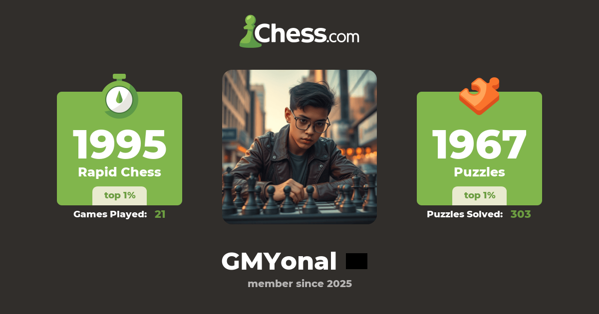 Yonal De Vas (GMYonal) - Chess Profile - Chess.com
