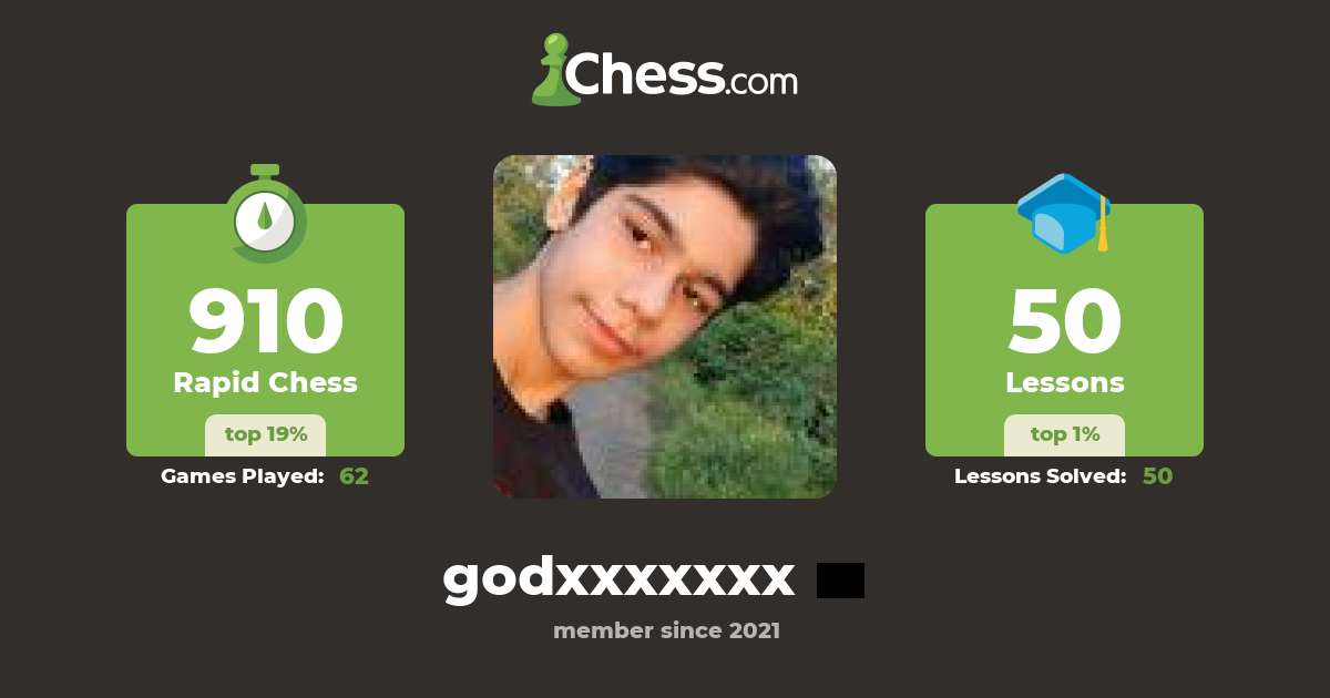 Dev Nayak (godxxxxxxx) - Chess Profile - Chess.com