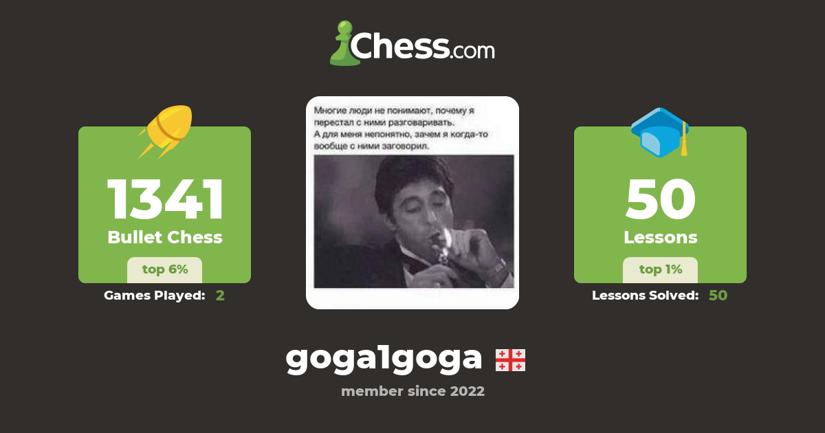 goga1goga - Chess Profile - Chess.com
