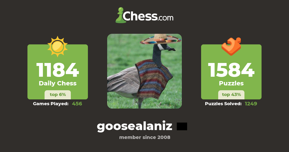Daniel Alaniz (goosealaniz) - Chess Profile - Chess.com