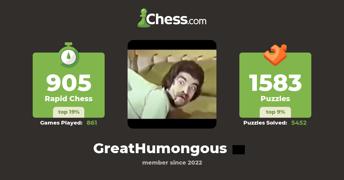 GreatHumongous - Chess Profile - Chess.com