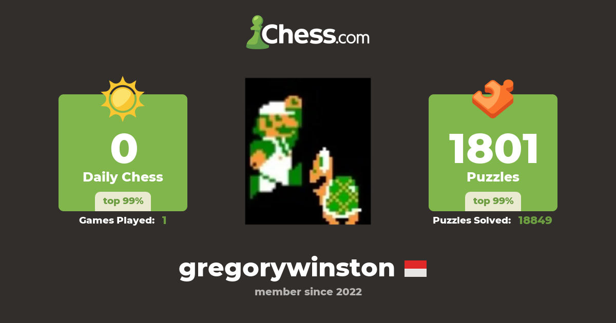 Gregory Winston (gregorywinston) - Chess Profile - Chess.com