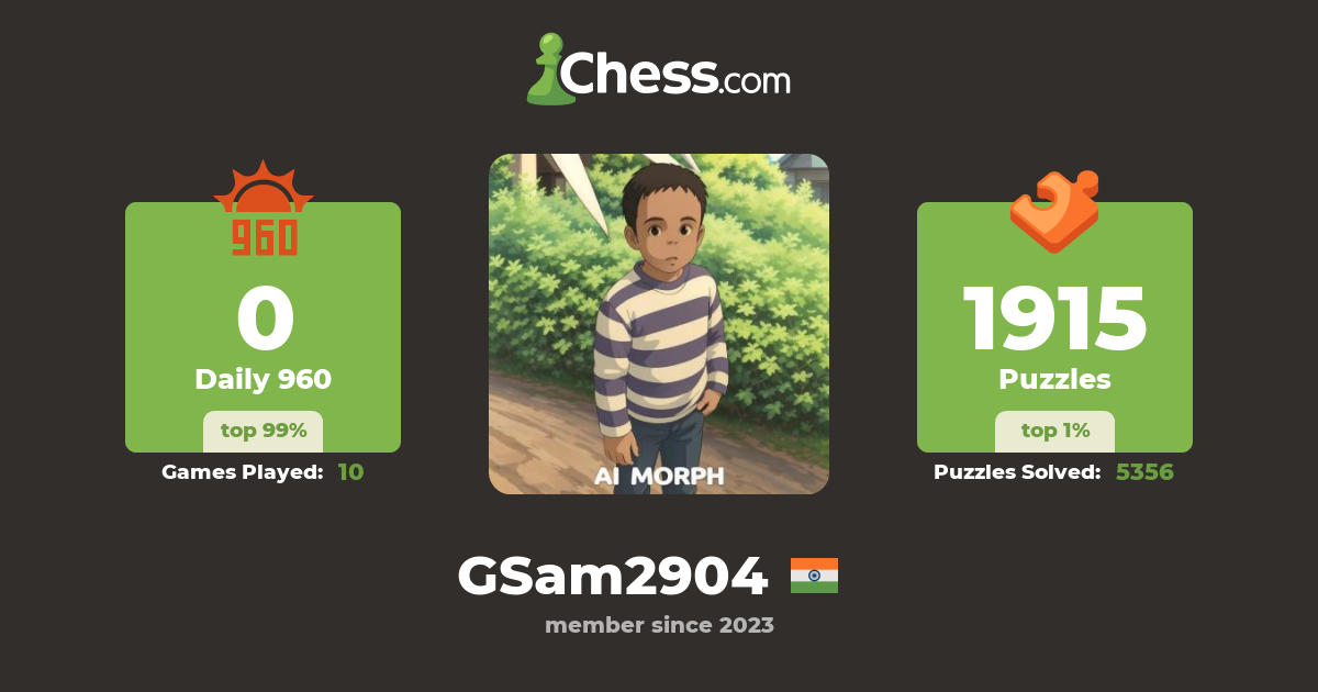 Sam (GSam2904) - Chess Profile - Chess.com