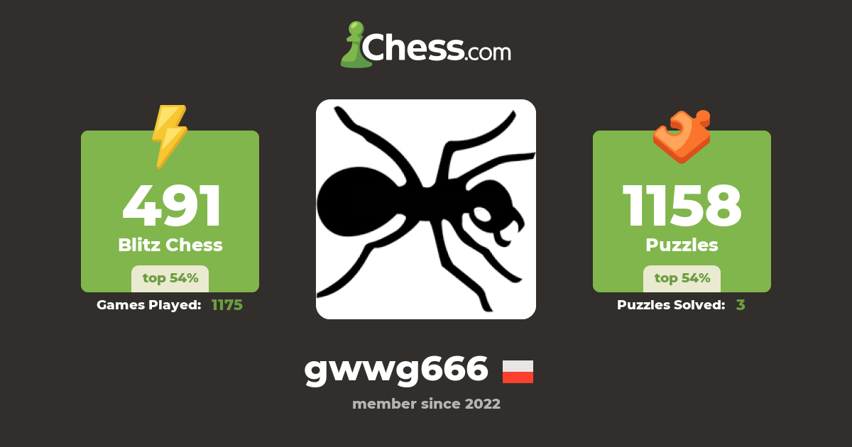 GW WG (gwwg666) - Chess Profile - Chess.com