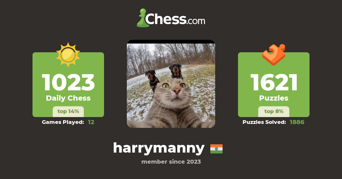 Harry (harrymanny) - Chess Profile - Chess.com