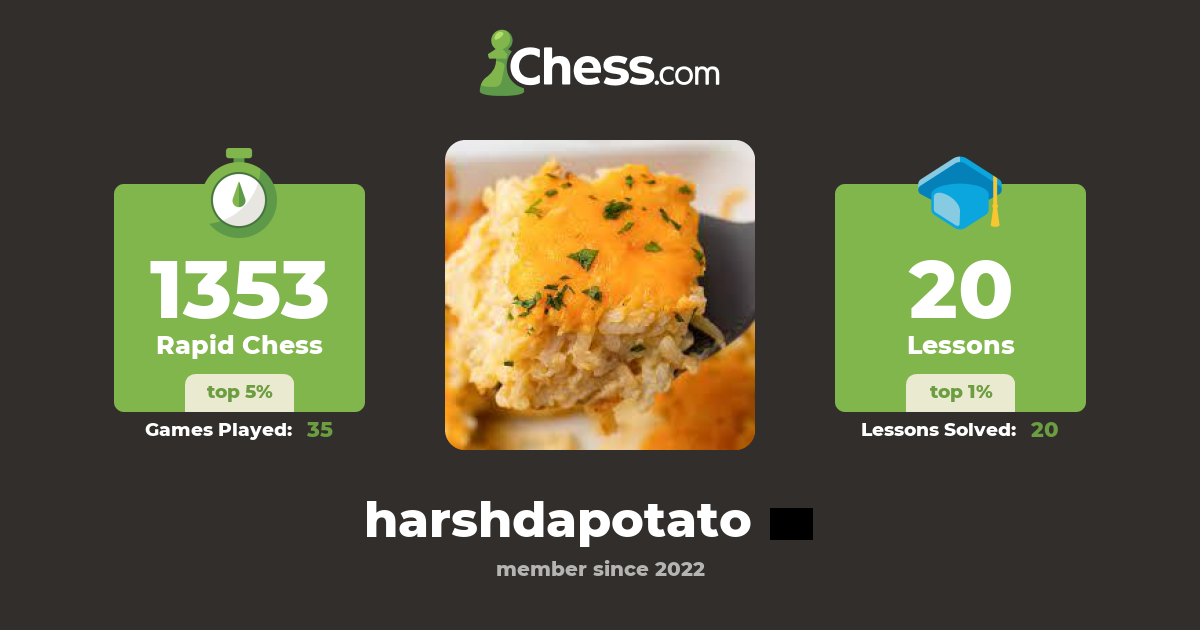 harshdapotato - Chess Profile - Chess.com