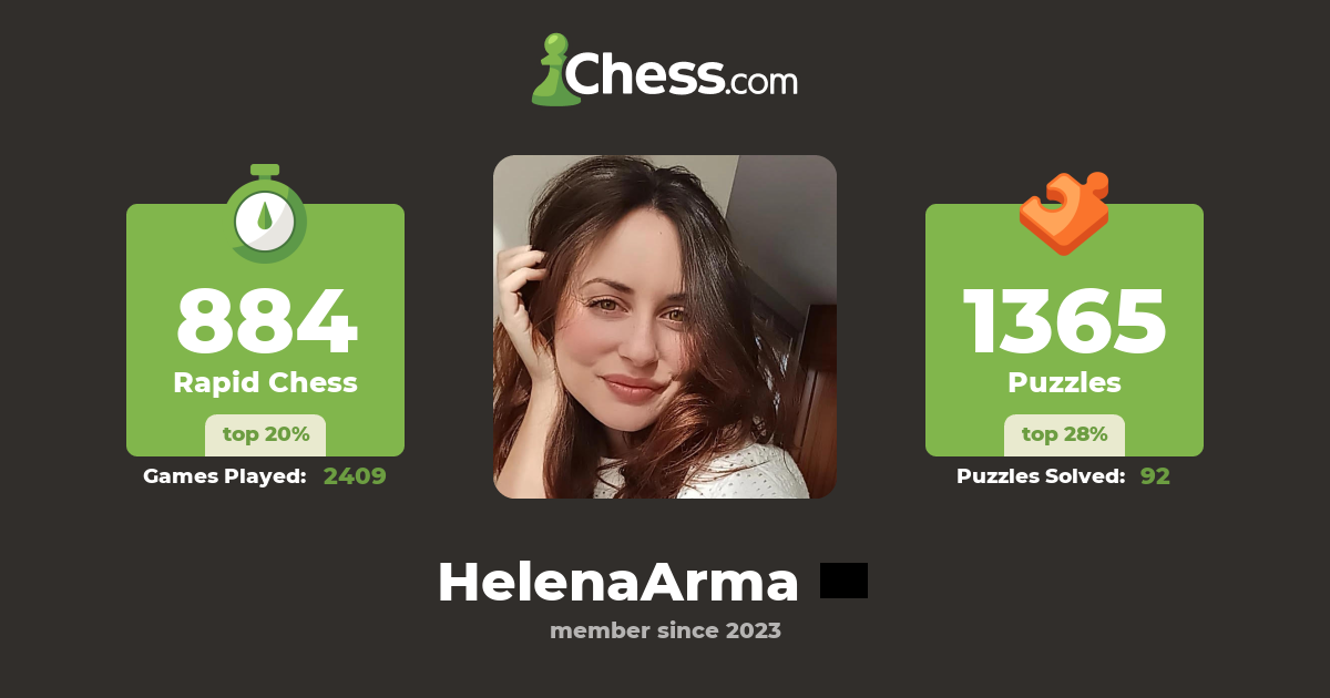 Helena (HelenaArma) - Chess Profile - Chess.com