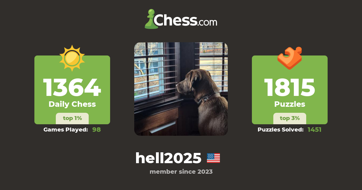 Jeff Baer (hell2025) - Chess Profile - Chess.com