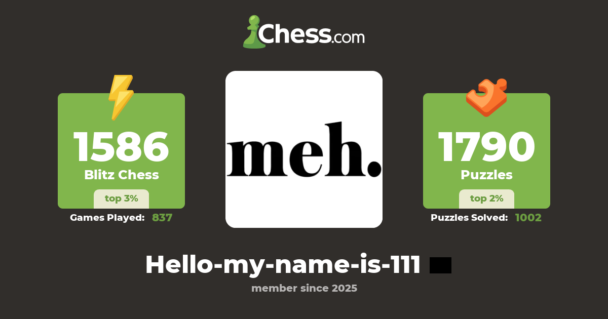 Lee Jeongheon Boy (Hello-my-name-is-111) - Chess Profile - Chess.com