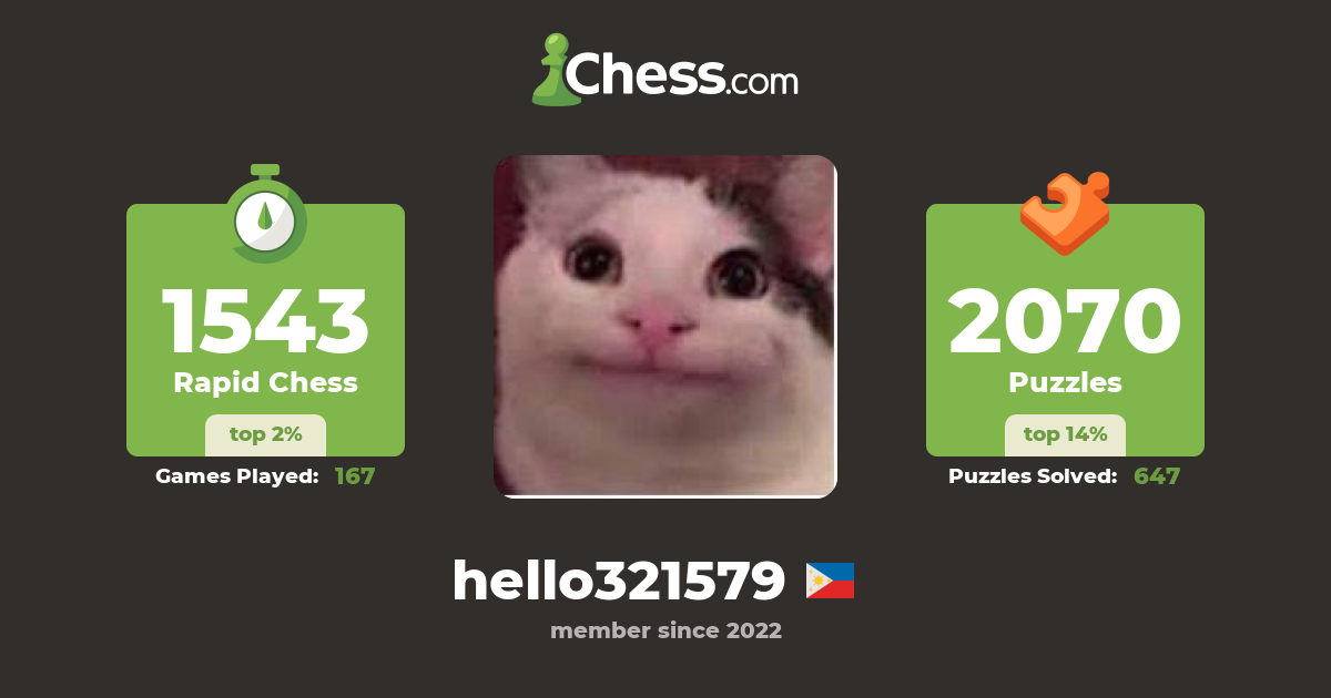 Jhsmh Bzbn (hello321579) - Chess Profile - Chess.com