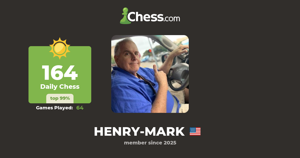 HENRY MARK (HENRY-MARK) - Chess Profile - Chess.com