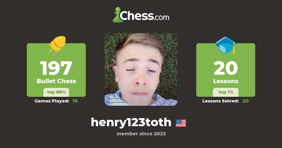 Henry Toth (henry123toth) - Chess Profile - Chess.com