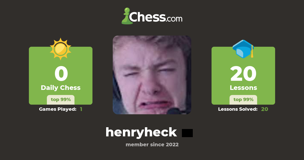 henryheck - Chess Profile - Chess.com
