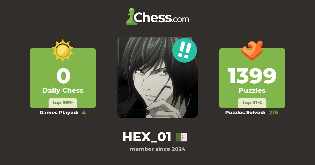 HEX_01 - Chess Profile - Chess.com