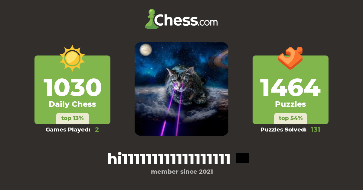hi111111111111111111 - Chess Profile - Chess.com