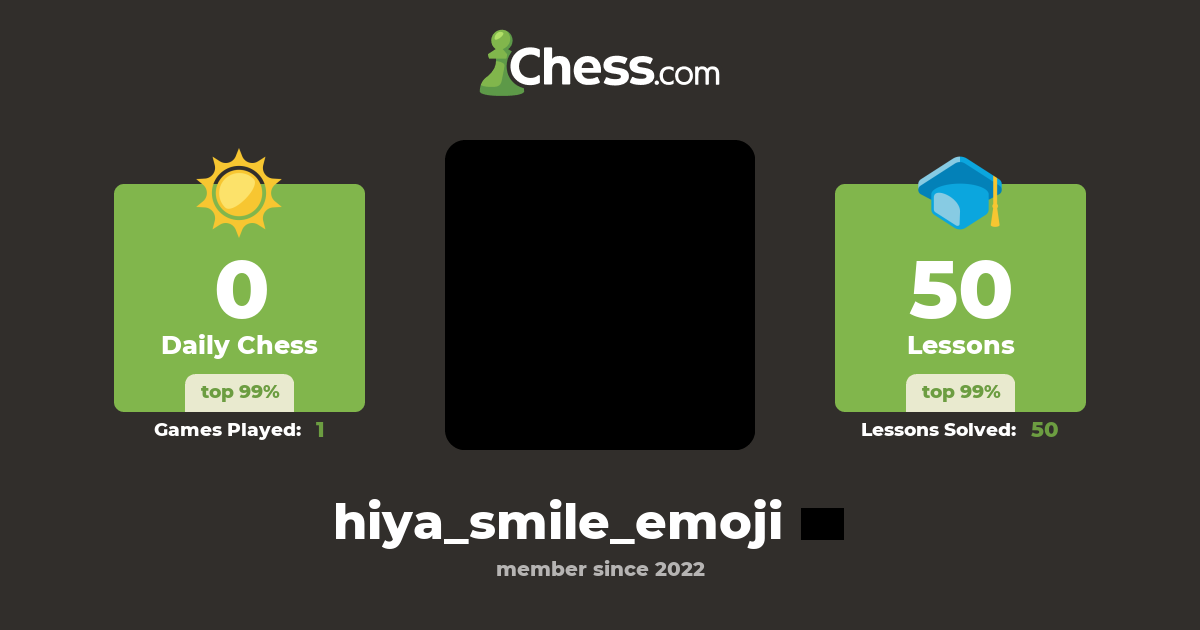 hiya_smile_emoji - Chess Profile - Chess.com