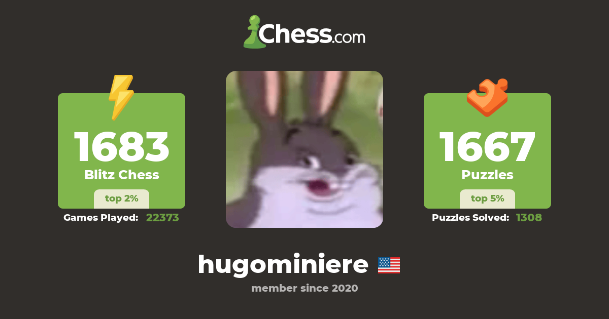Hugo Miniere (hugominiere) - Chess Profile - Chess.com