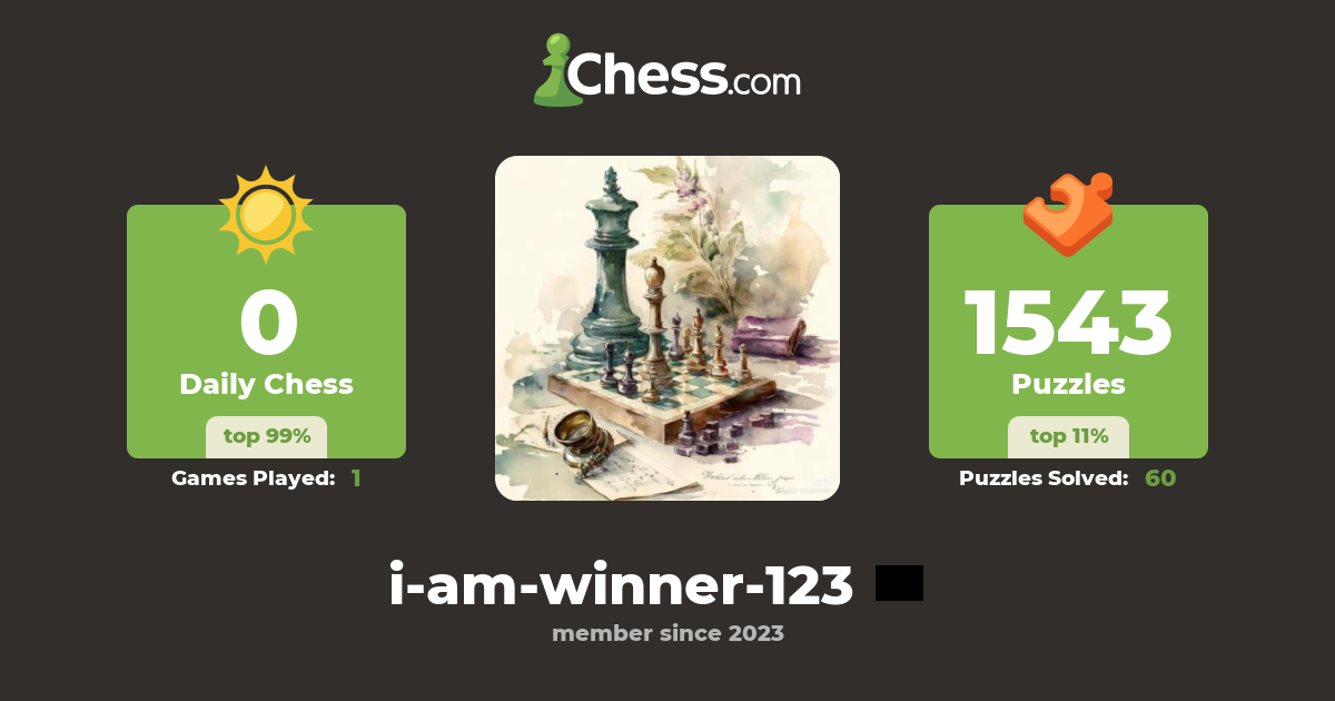 i-am-winner-123 - Chess Profile - Chess.com