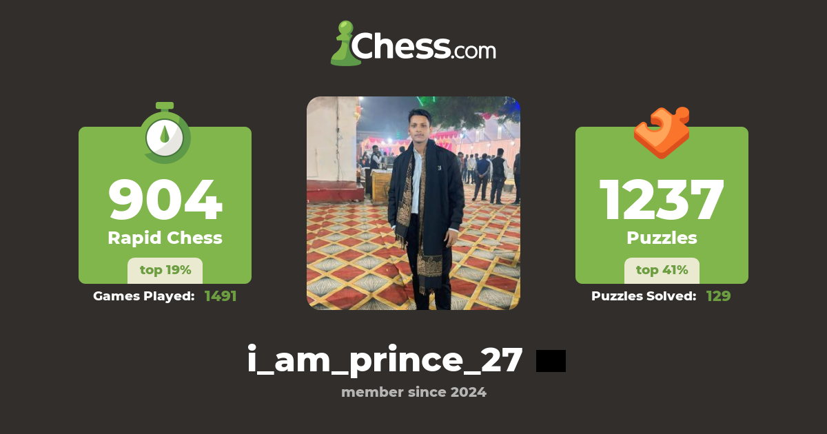 i_am_prince_27 - Chess Profile - Chess.com