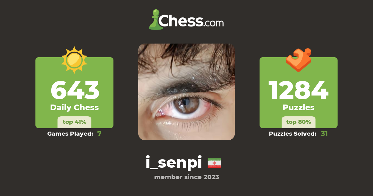 Mohammadreza (i_senpi) - Chess Profile - Chess.com