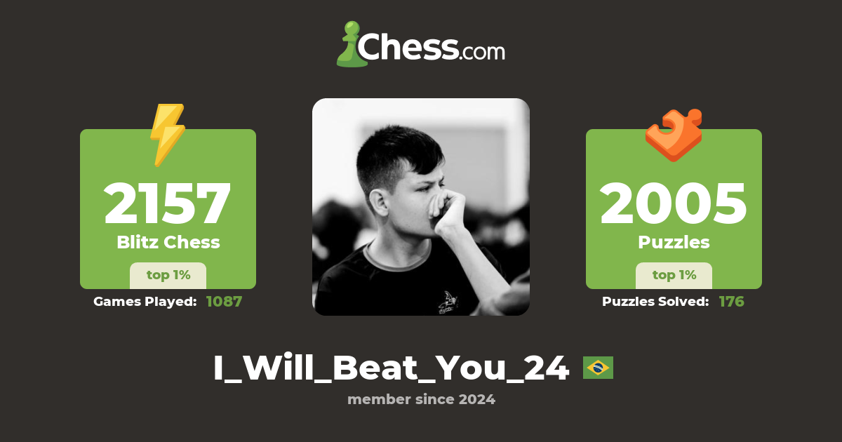 I_Will_Beat_You_24 - Chess Profile - Chess.com