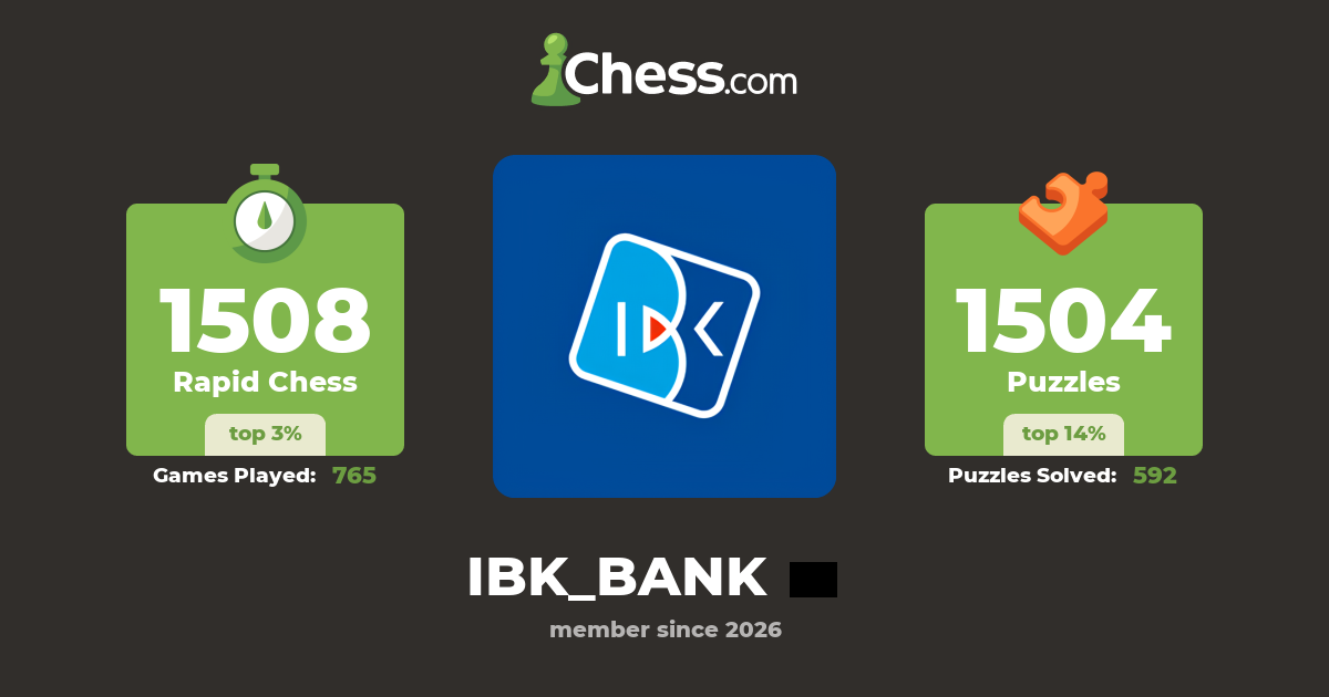 IBK_BANK - Chess Profile - Chess.com