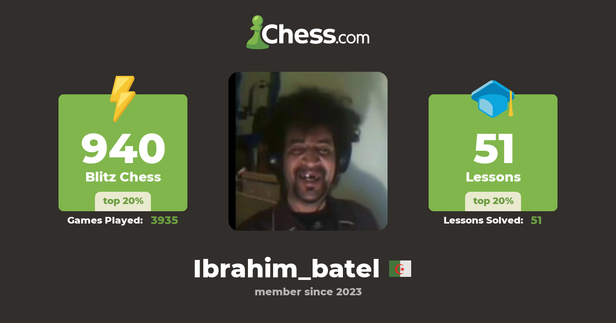 Ibrahim_batel - Chess Profile - Chess.com