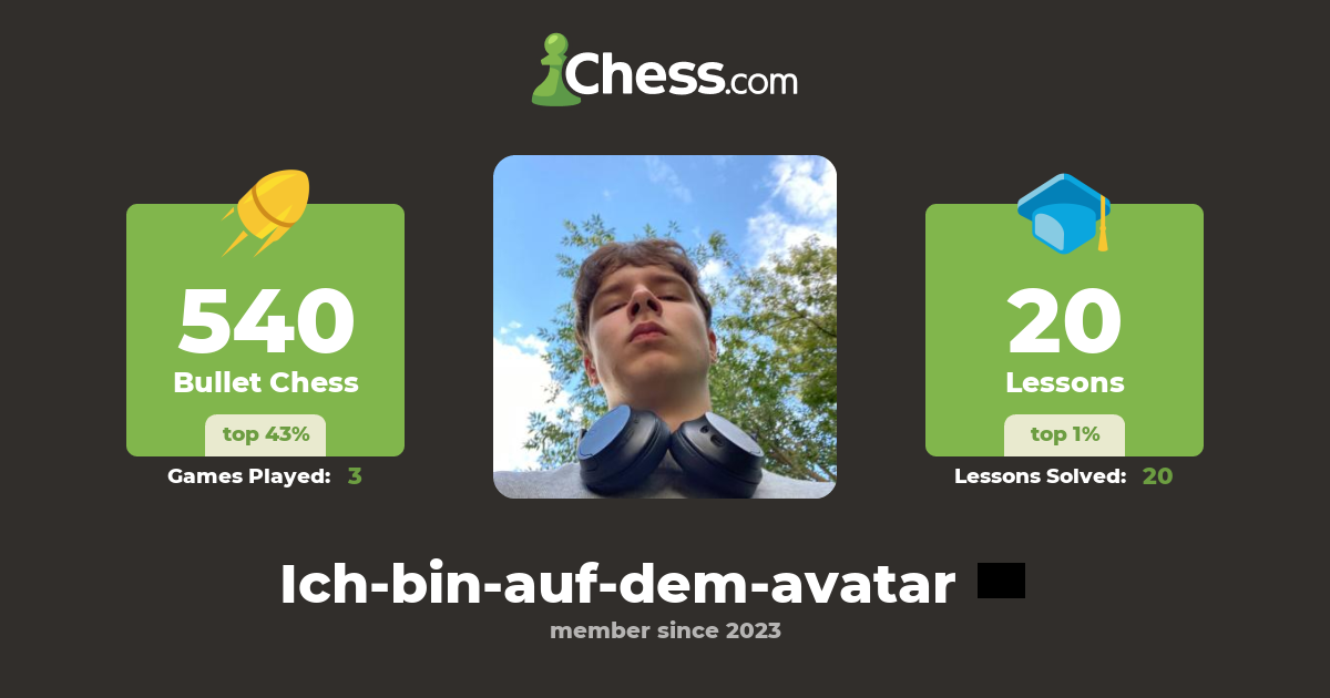 Alexey Shapkin (Ich-bin-auf-dem-avatar) - Chess Profile - Chess.com
