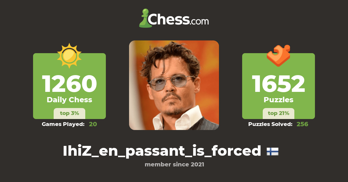 En passant is forced, if it cannot legally be taken the game is a ... En passant is forced, if it cannot legally be taken the game is a ...