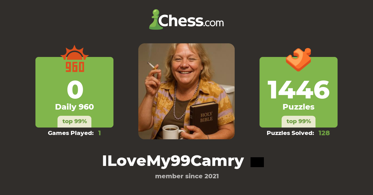 Lucas Somma (ILoveMy99Camry) - Chess Profile - Chess.com