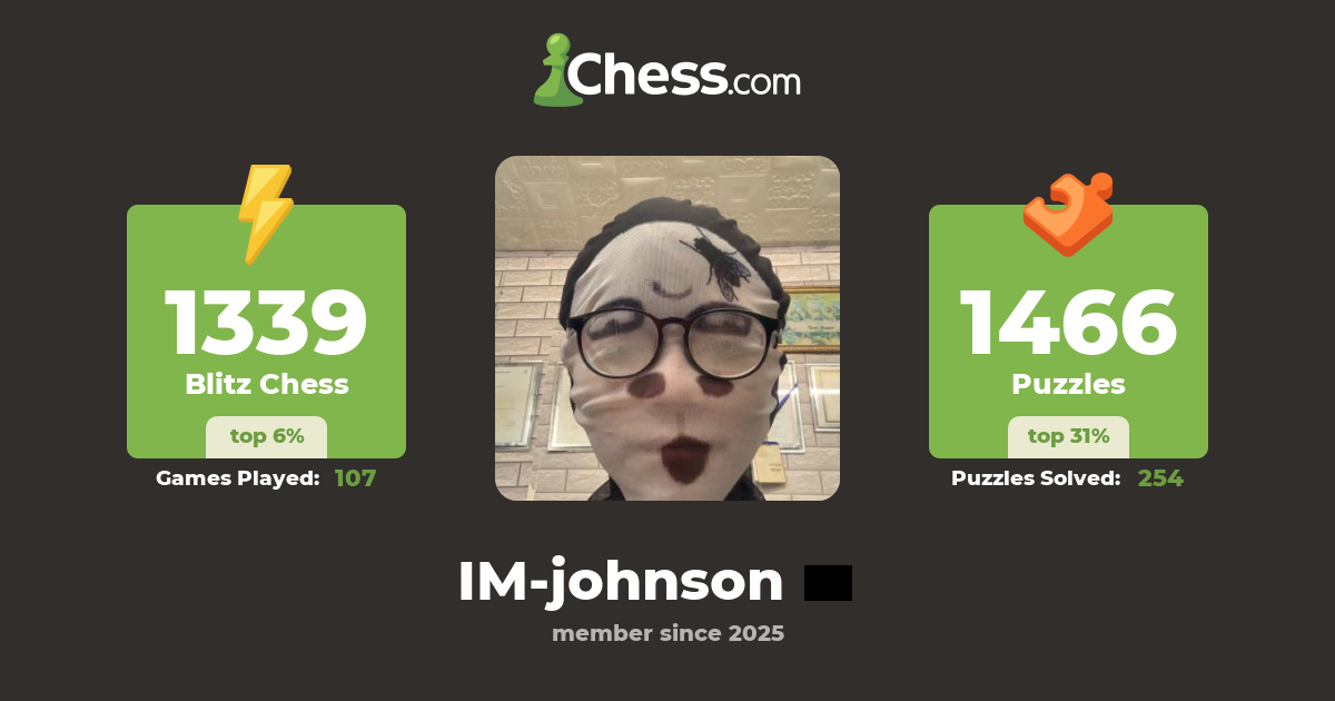IM-johnson - Chess Profile - Chess.com