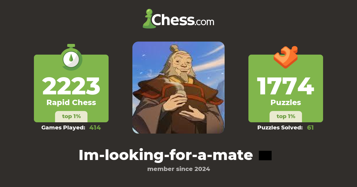 Im-looking-for-a-mate - Chess Profile - Chess.com