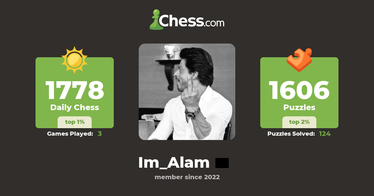 Alam Israphil (Im_Alam) - Chess Profile - Chess.com