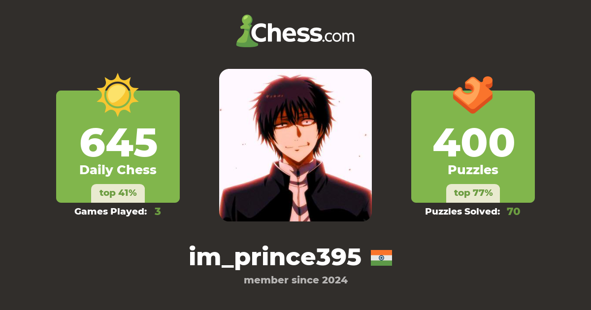 im_prince395 - Chess Profile - Chess.com