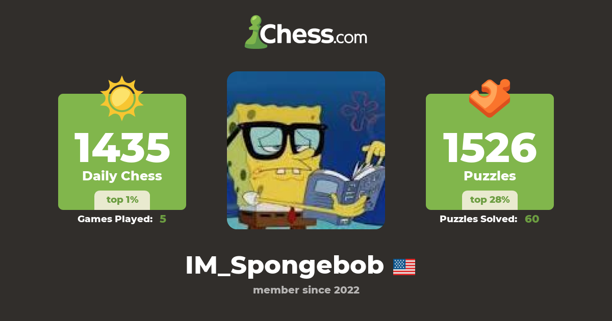 IM_Spongebob - Chess Profile - Chess.com