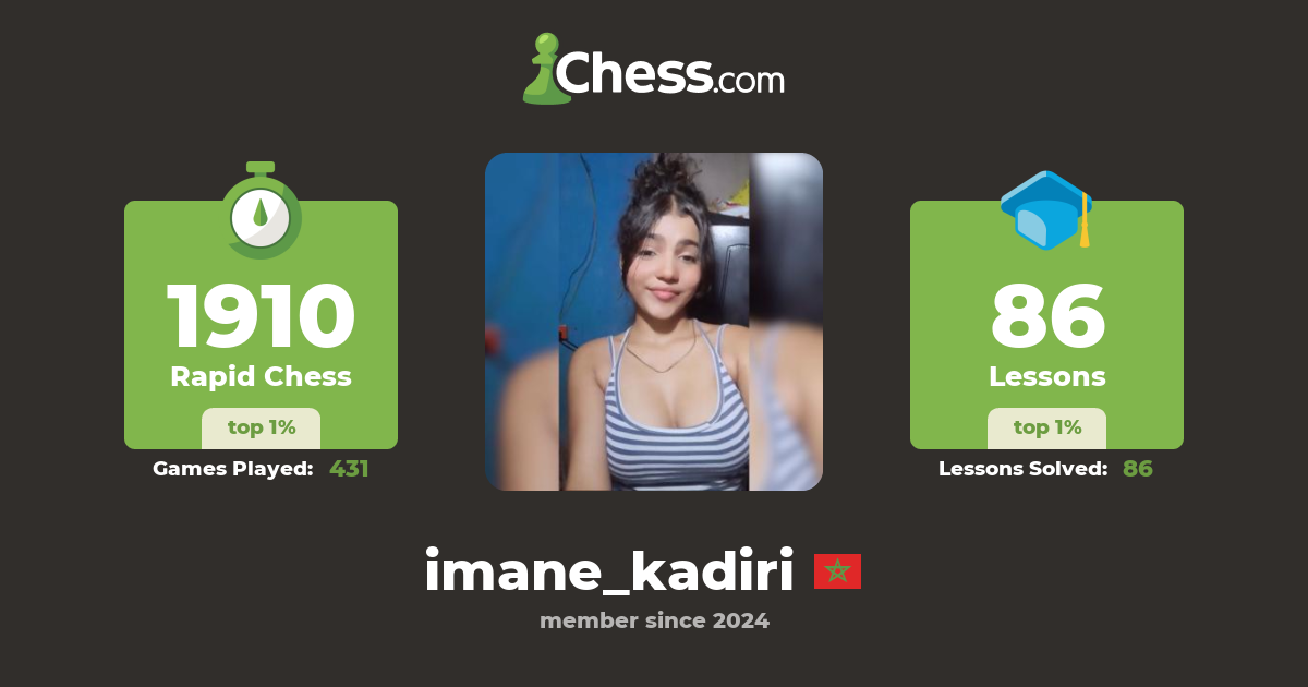 imane_kadiri - Chess Profile - Chess.com