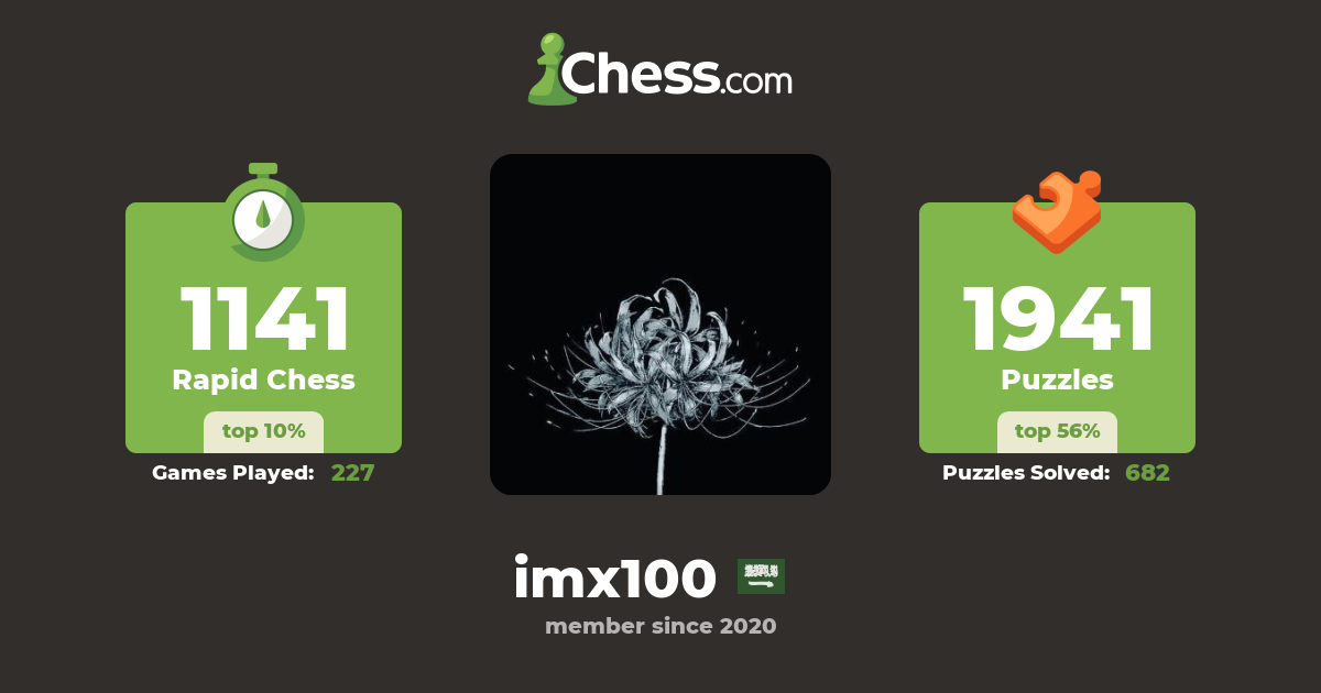 Mx100 (imx100) - Chess Profile - Chess.com