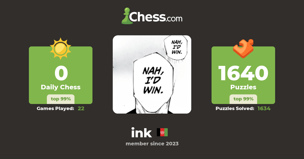 ink - Chess Profile - Chess.com
