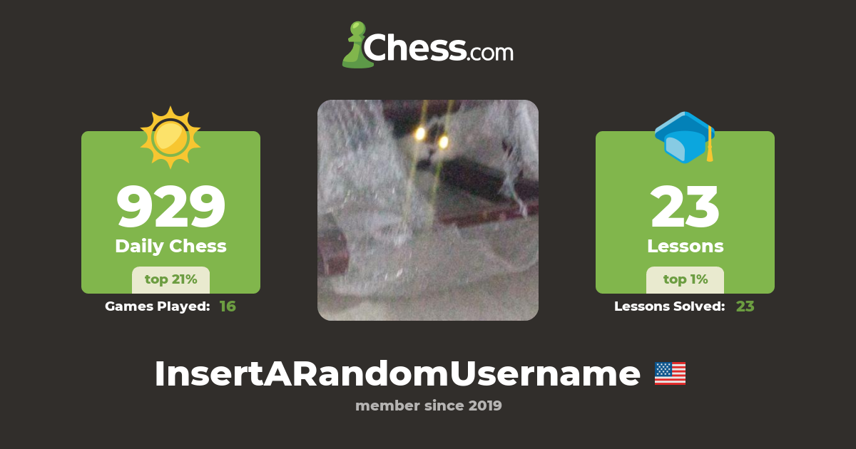 Cognito (InsertARandomUsername) - Chess Profile - Chess.com