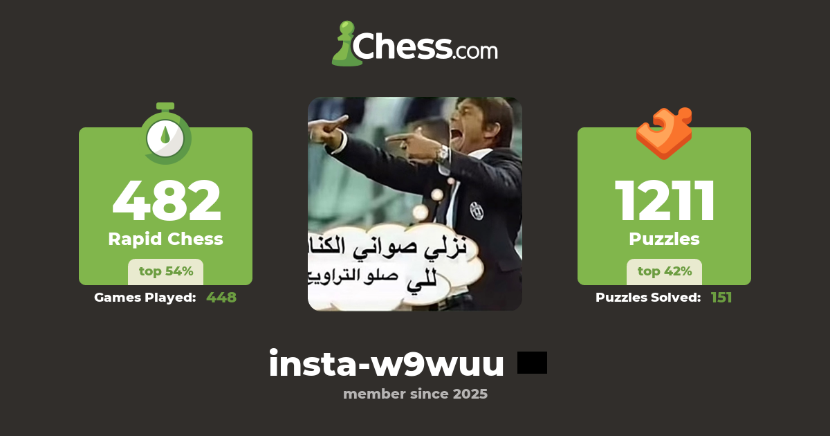 insta-w9wuu - Chess Profile - Chess.com