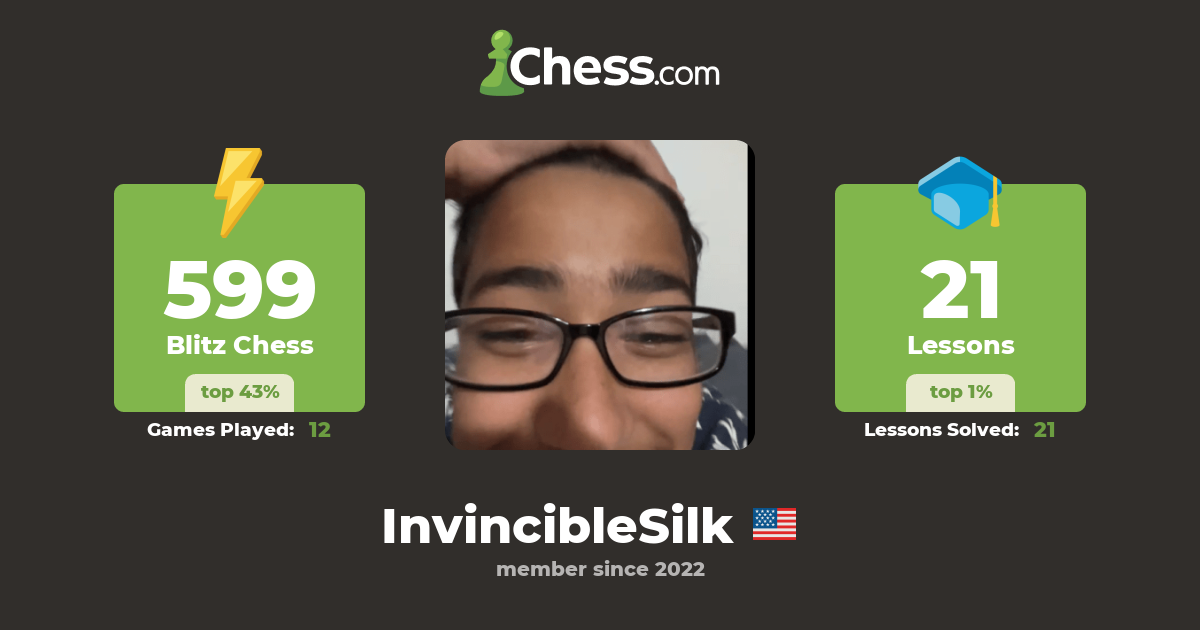 Invincible Silk (InvincibleSilk) - Chess Profile - Chess.com