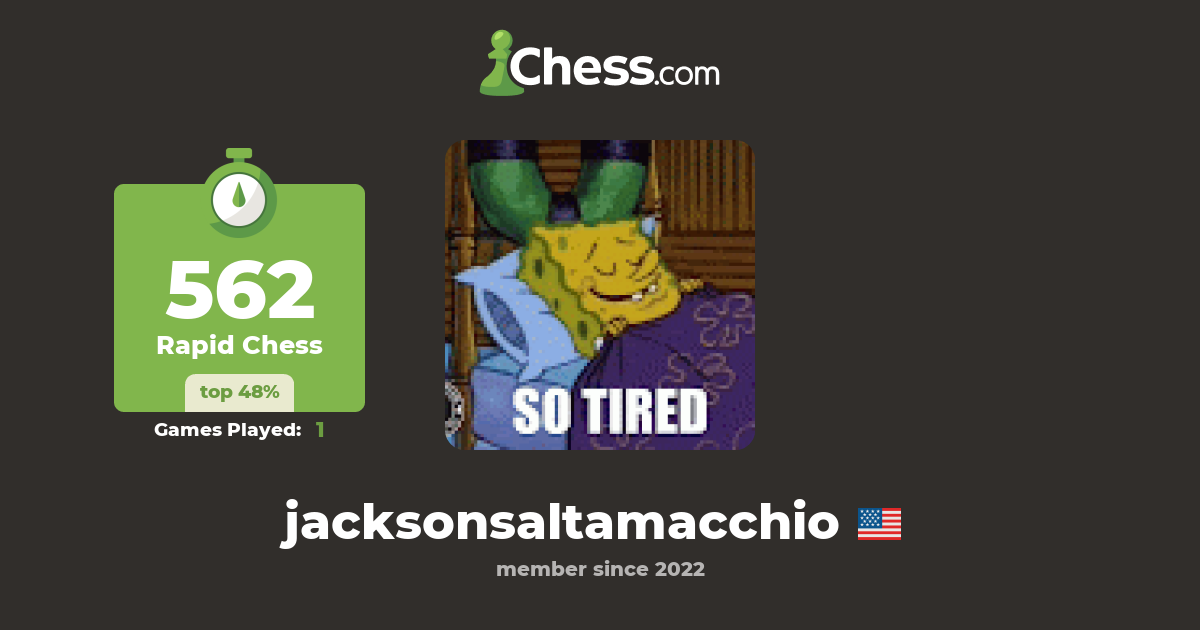 Jackson Saltamacchio (jacksonsaltamacchio) - Chess Profile - Chess.com