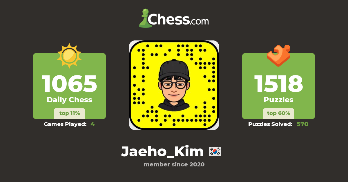 JAEHO KIM (Jaeho_Kim) - Chess Profile - Chess.com